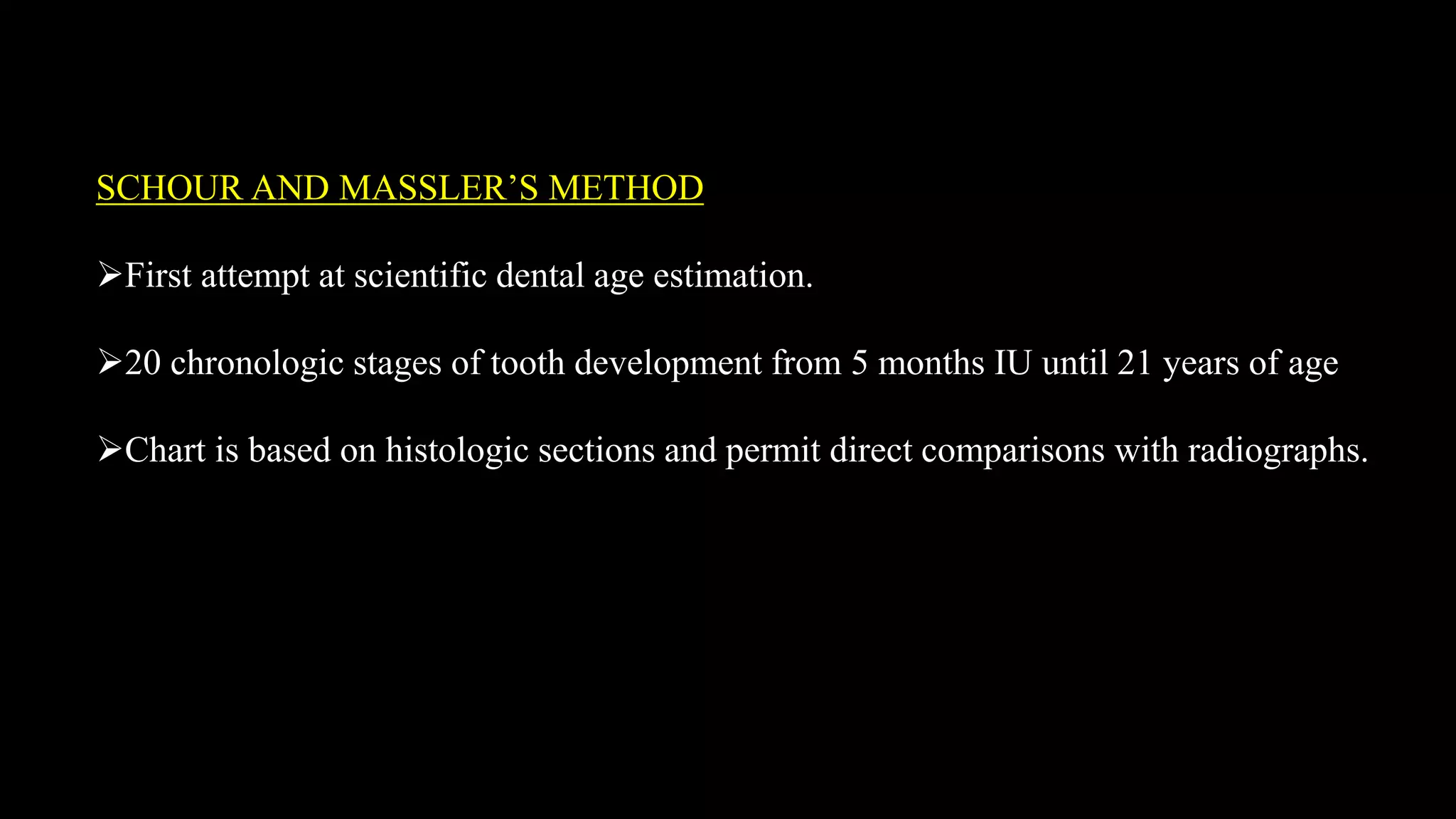 AGE ESTIMATION IN FORENSICS | PPTX