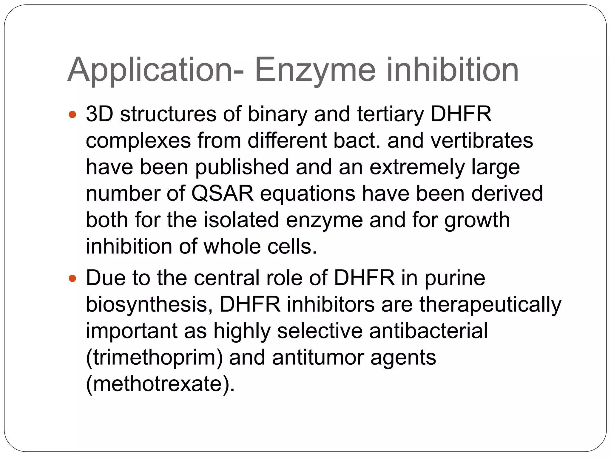 Hansch and Free-Wilson QSAR Models | PPTX