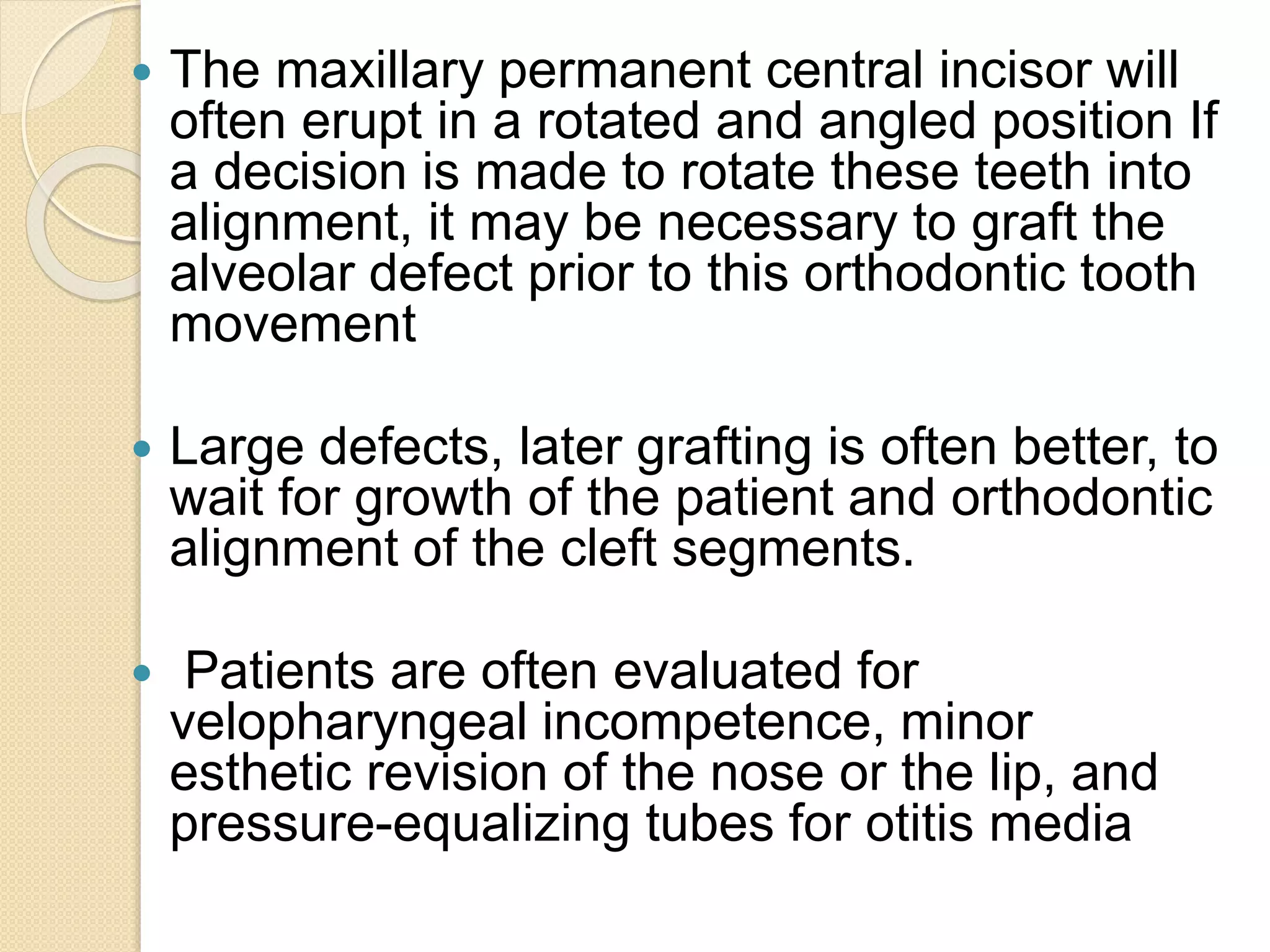 alveolar bone grafting | PPTX