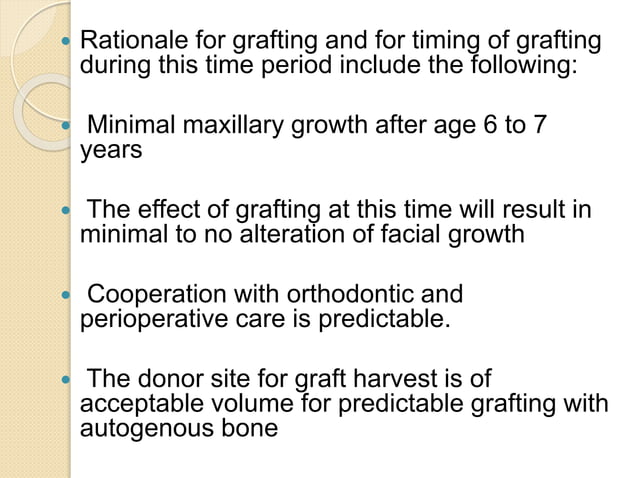 alveolar bone grafting | PPTX