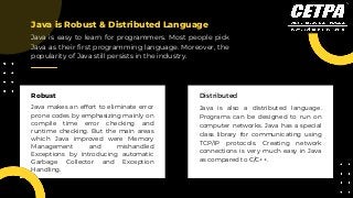 7 Amazing Features of Java Every Programmer Must Know | PPT | Free Download