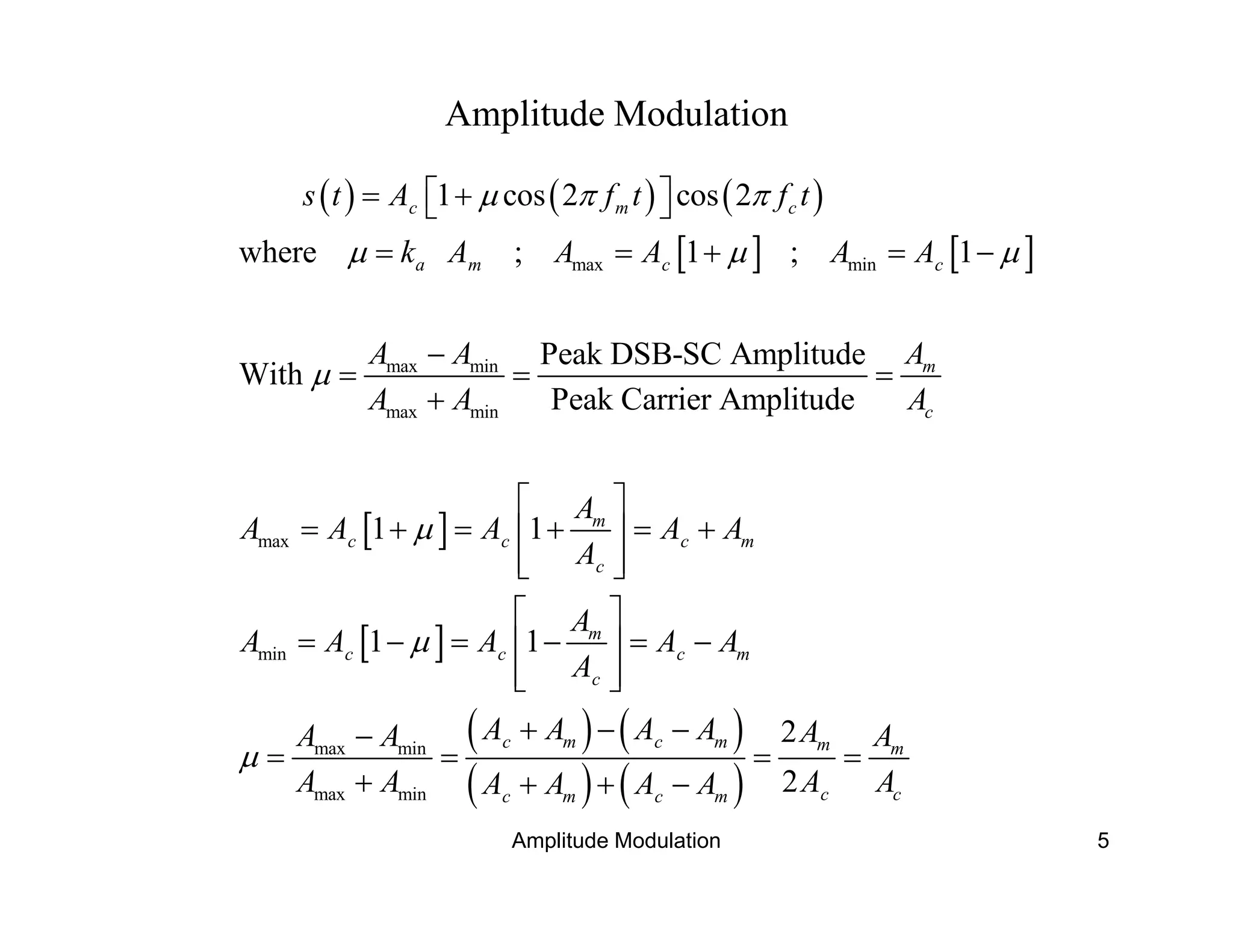 7 amplitude modulation | PDF