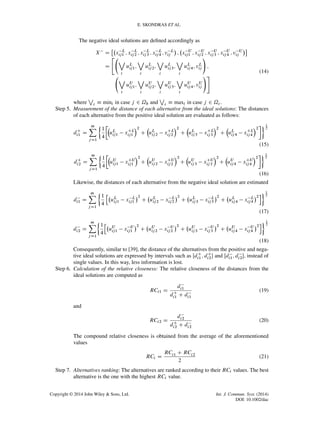 An analytic network process and trapezoidal interval-valued fuzzy technique for order preference ...