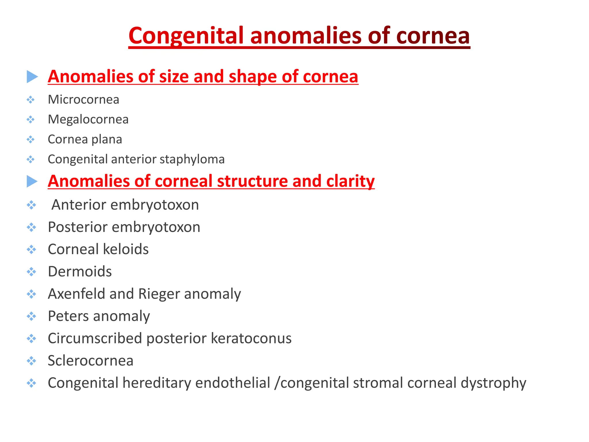 Ophthalmology anatomy of cornea Final.ppt