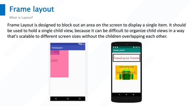 #7 Android Layouts.pptx | Computing | Technology & Computing