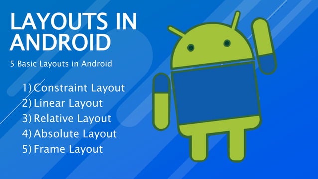 #7 Android Layouts.pptx | Computing | Technology & Computing