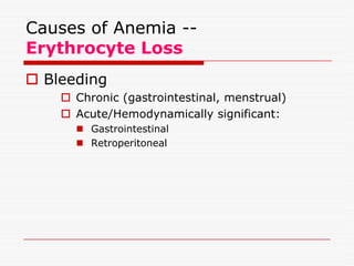 7 Anemia full lecture notes for preparing exam | PDF
