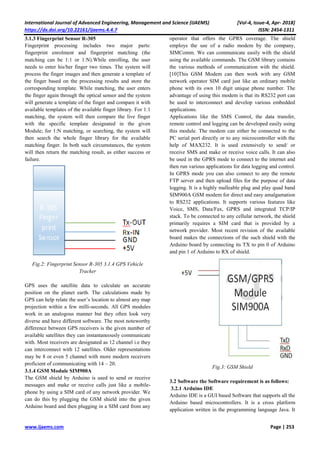 Anti-Theft Protection of Vehicle by GSM & GPS with Fingerprint ...