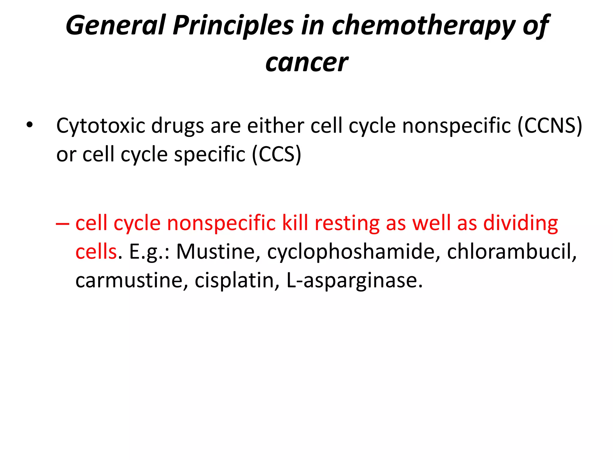 Anticancer drugs 1 introduction and classification | PPTX