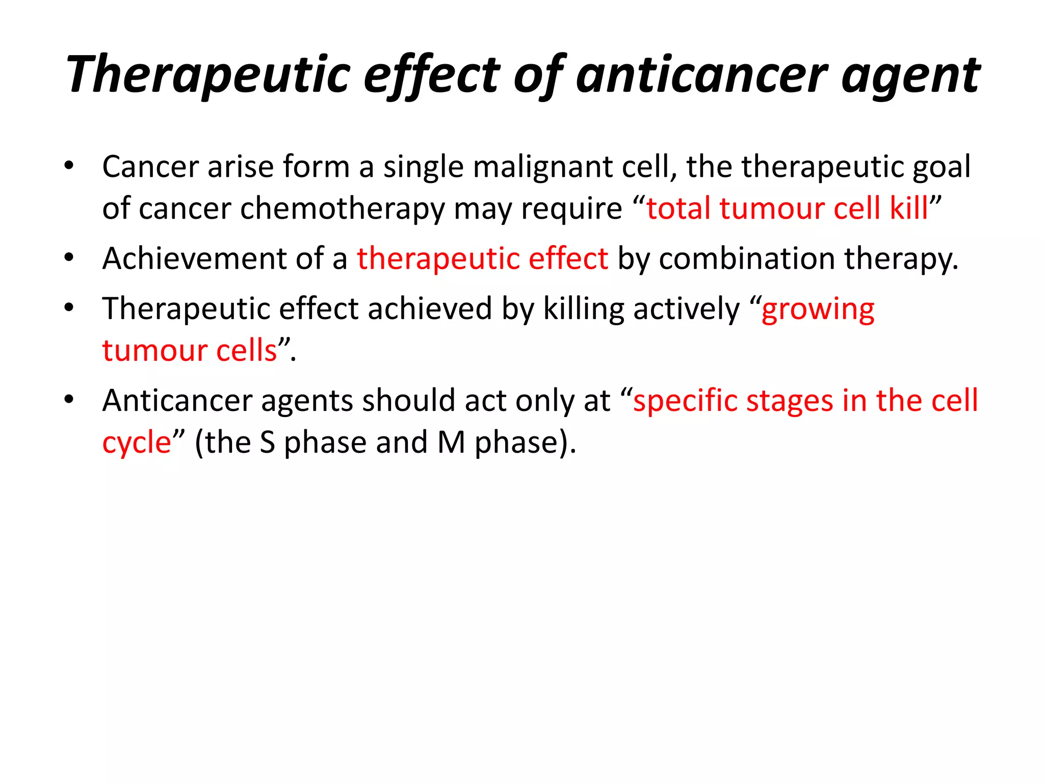 Anticancer drugs 1 introduction and classification | PPTX