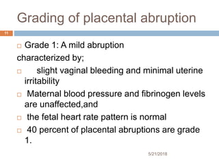 antepartal hemorrhage | PPTX