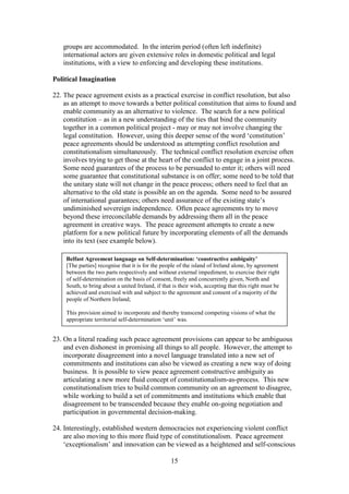 Peace Agreements and the Law of Peace | PDF