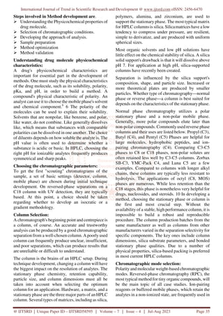 A Review HPLC Method Development and Validation | PDF