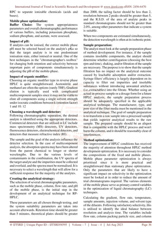 A Review HPLC Method Development and Validation | PDF
