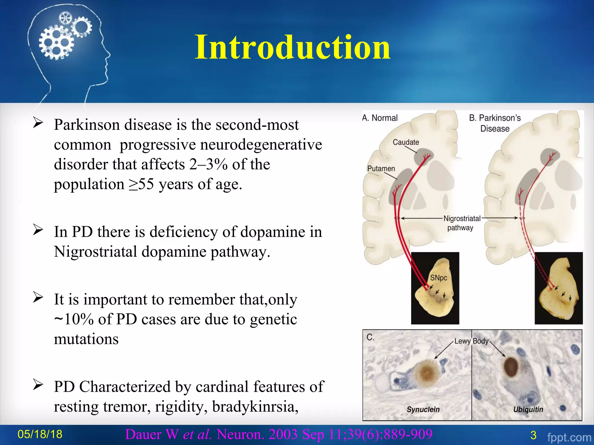 screening model for parkinsons disease | PPT