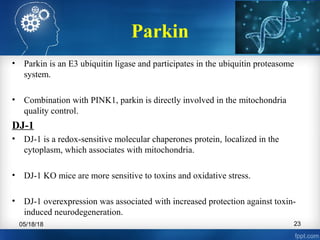 screening model for parkinsons disease | PPT
