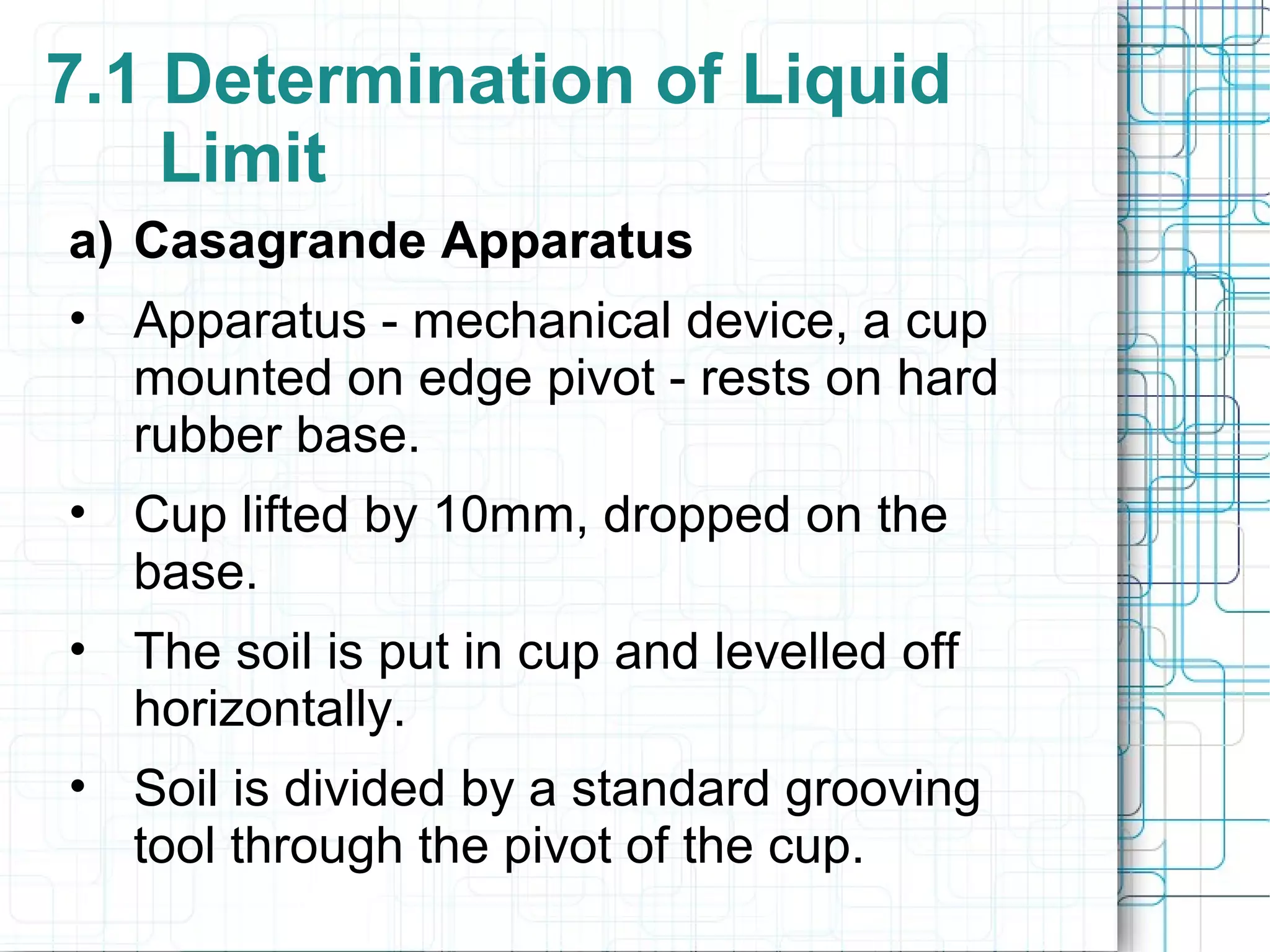 7 a soil properties determination | PPT | Physics | Science