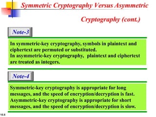 Asymmetric Cryptography.pptx | Information and Network Security | Computing