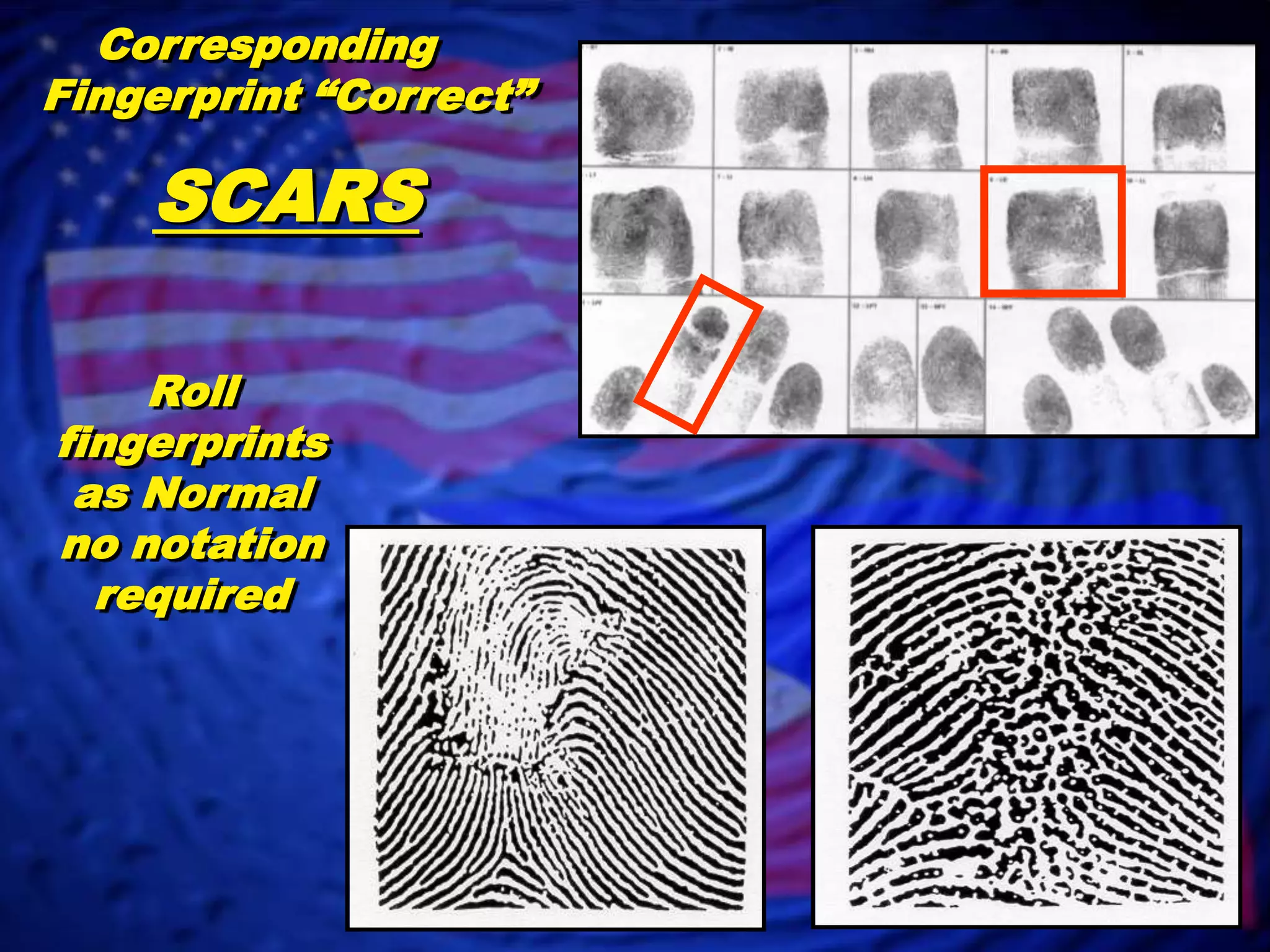 Taking Legible Fingerprints | PPTX
