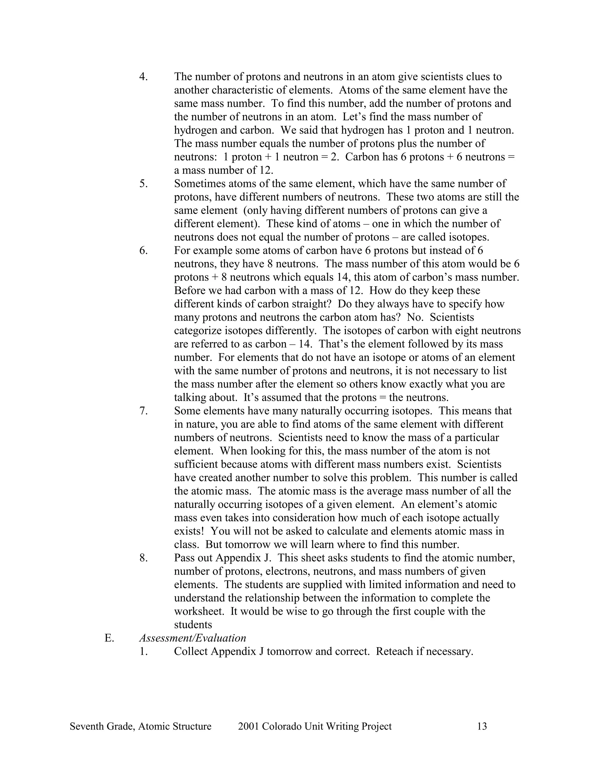 7 atomicstructure uwp | PDF | Chemistry | Science