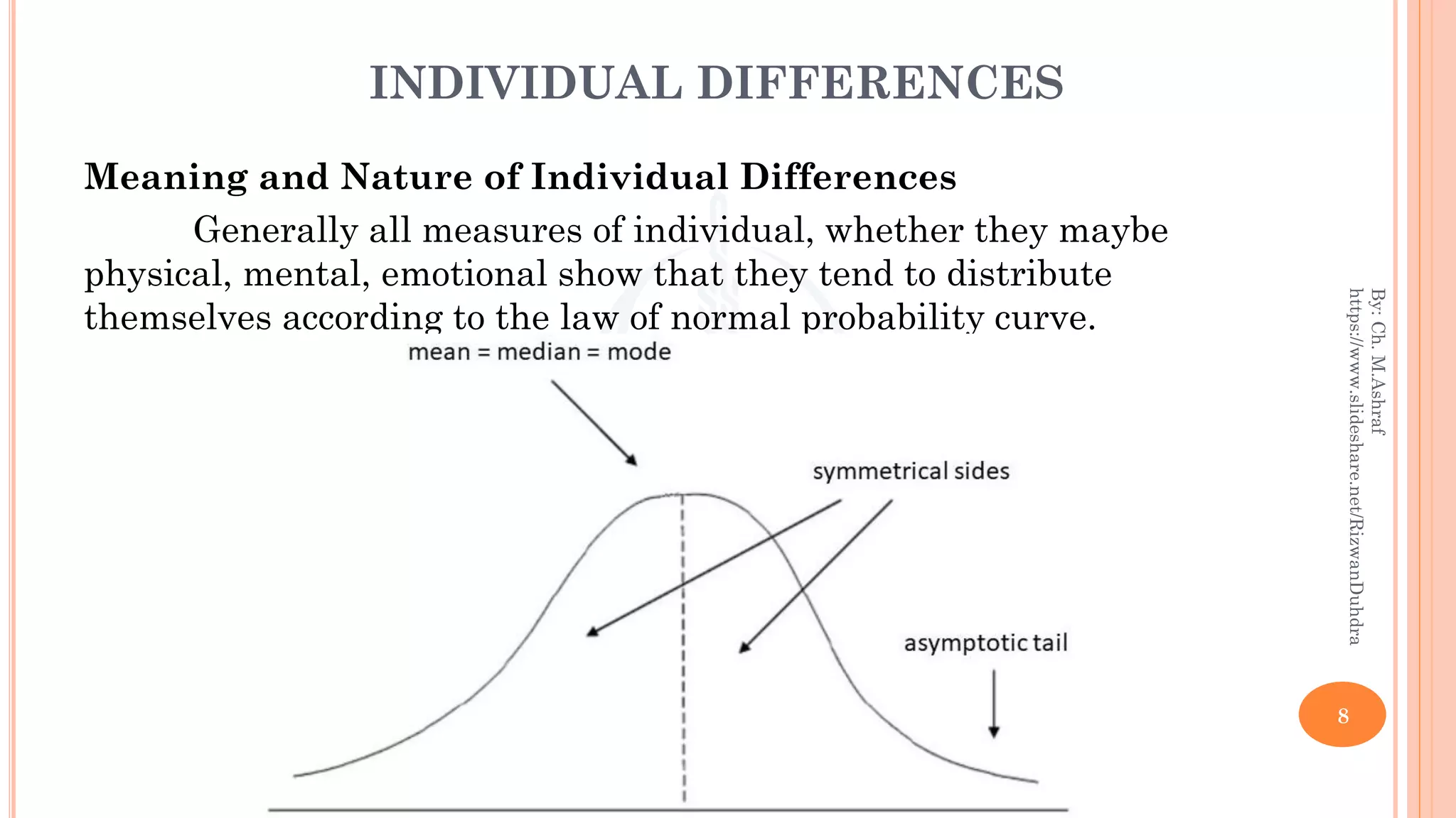 INDIVIDUAL DIFFERENCES | PDF