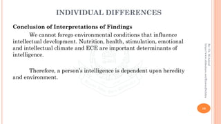 INDIVIDUAL DIFFERENCES | PDF