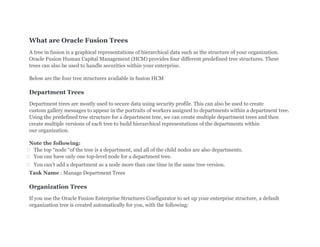 Oracle Fusion Trees | PDF