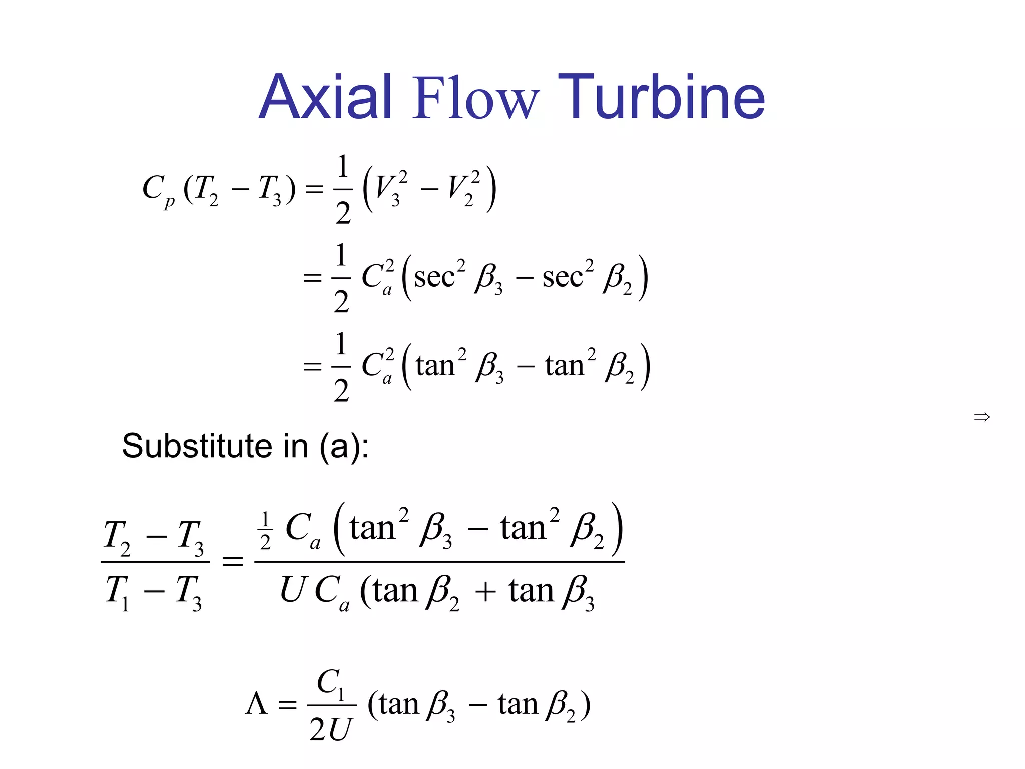 Axial Flow Turbine.ppt | Physics | Science