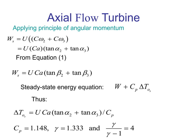 Axial Flow Turbine.ppt | Physics | Science