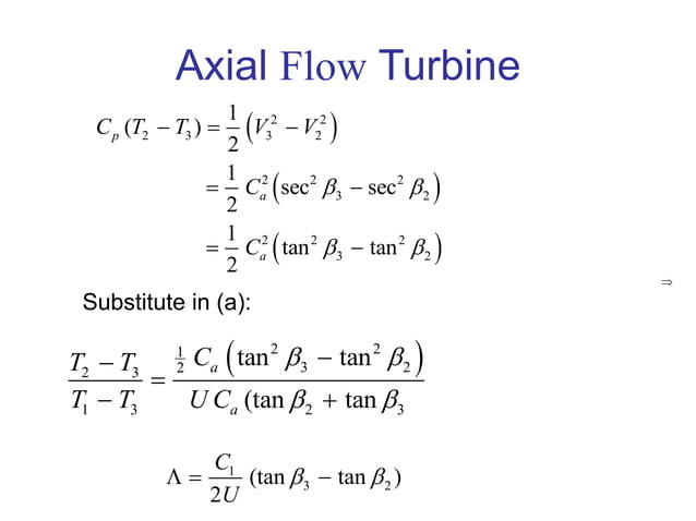 Axial Flow Turbine.ppt | Physics | Science