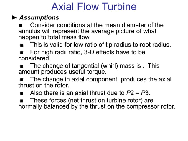 Axial Flow Turbine.ppt | Physics | Science