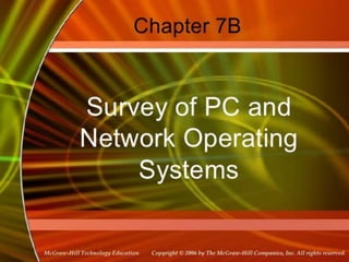 chapter 7b peter norton Survey of PC and Network Operating System | PPTX
