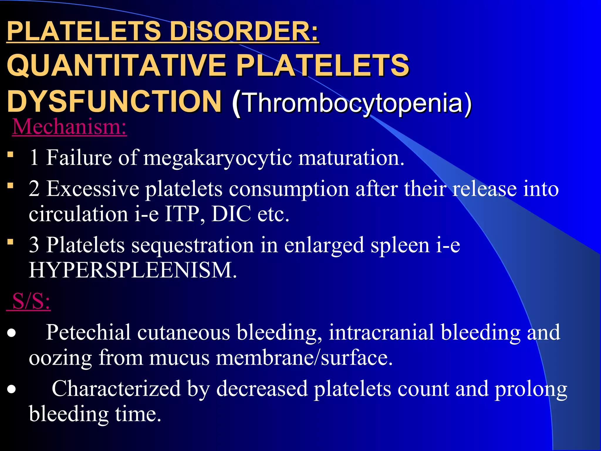 7b..bleeding disorder | PPT