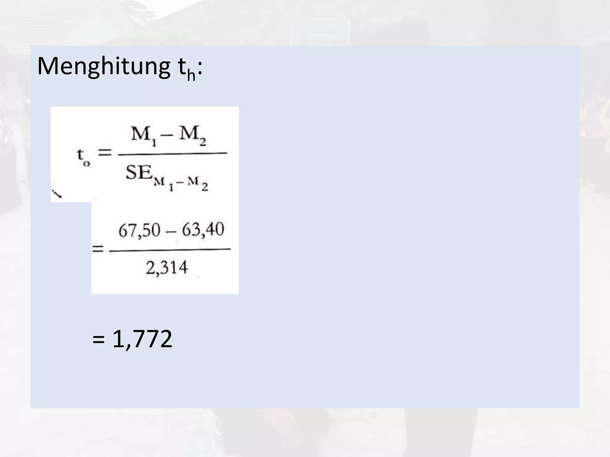 teknik analisis komparasi sampel besar | PPT teknik analisis komparasi sampel besar | PPT