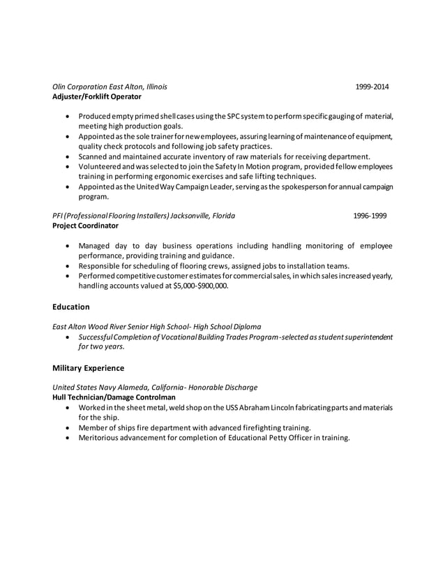 PEER SUPPORT RESUME (1) | PDF