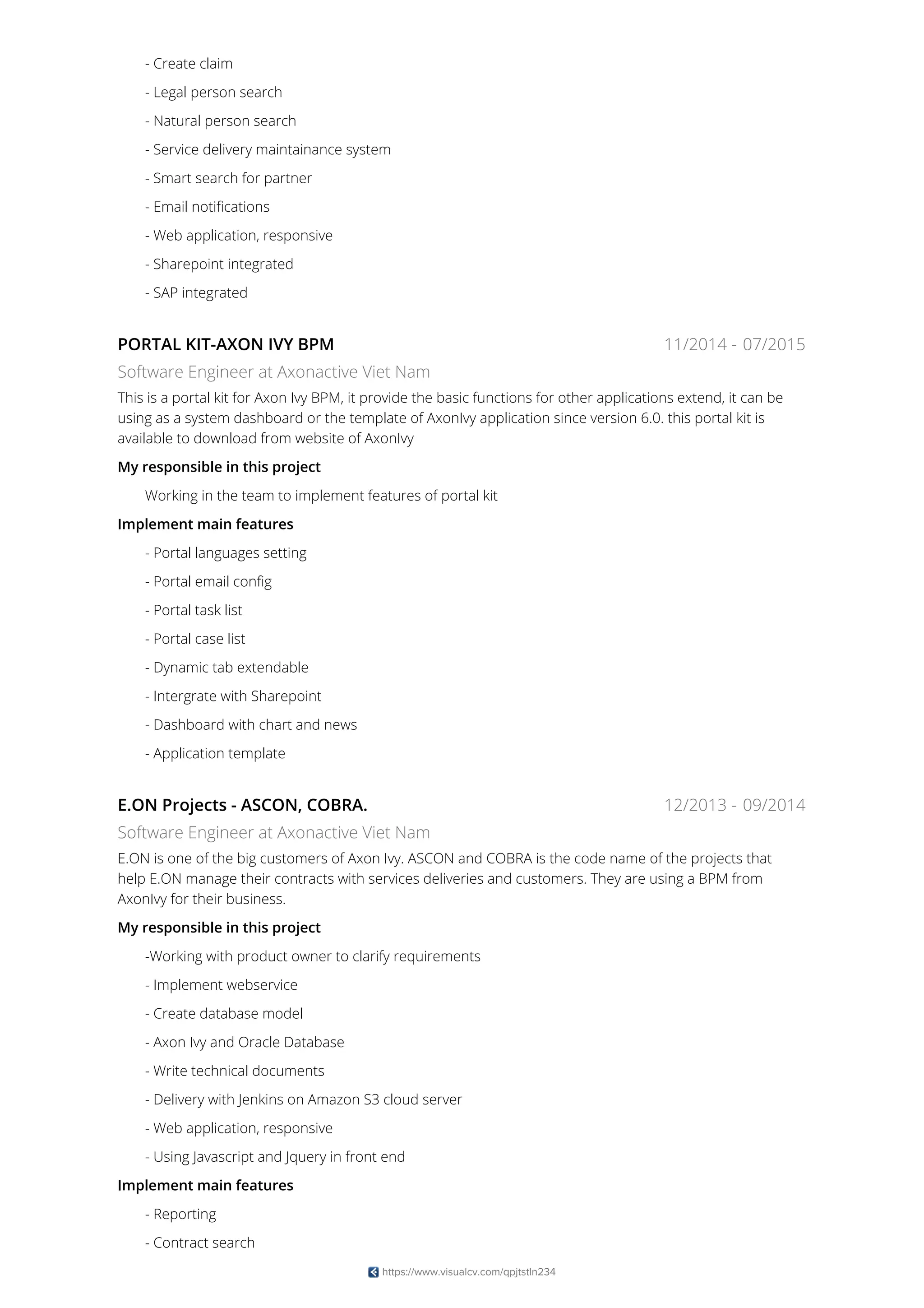 Chi_Le_visualcv_resume | PDF