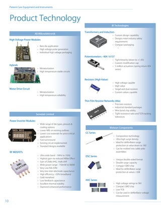 TTe - Medical Brochure 2013 | PDF