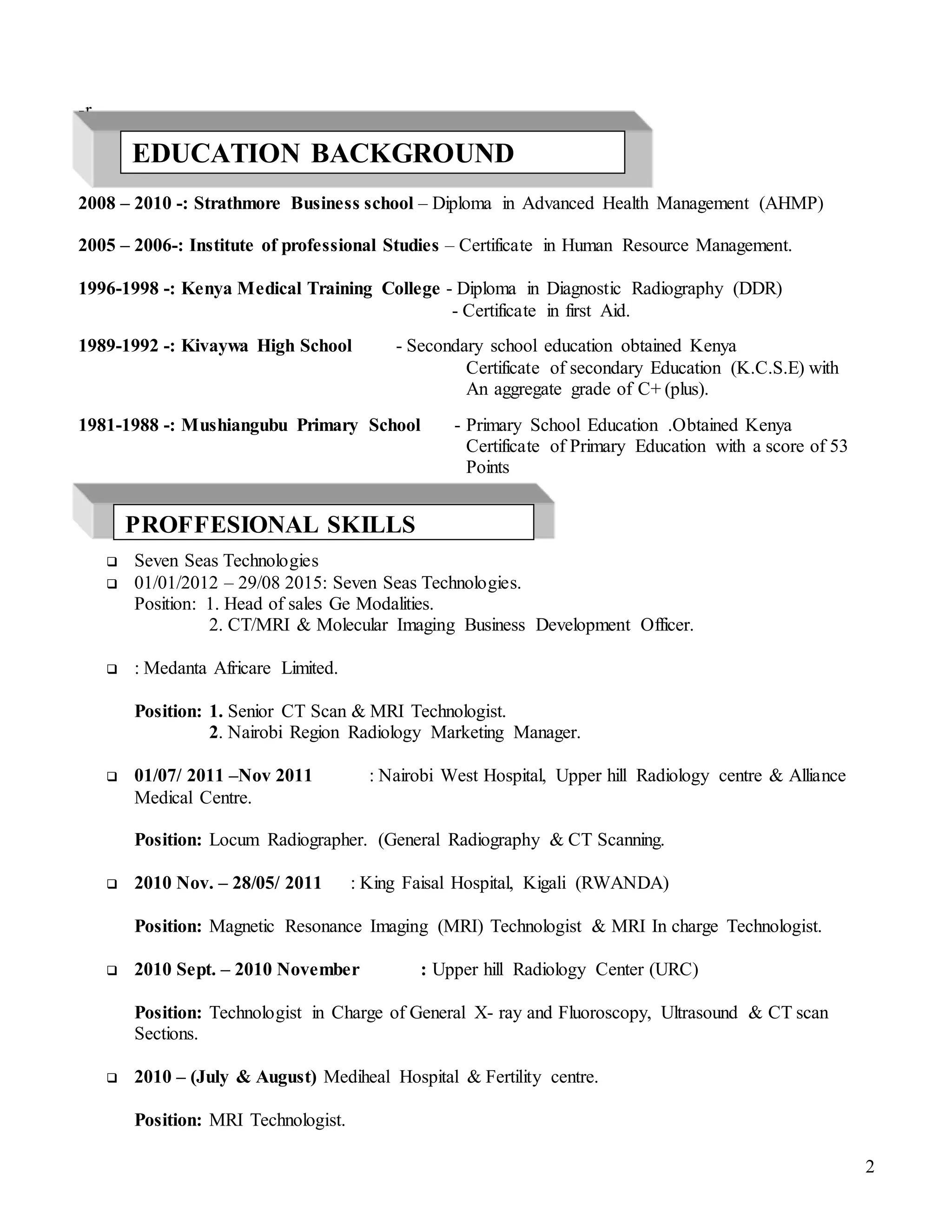 CV OSCAR Amended new 3 (2) (2) | PDF