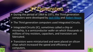 The History and Generation of Computers | PPTX