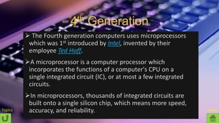 The History and Generation of Computers | PPTX