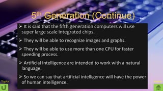 The History and Generation of Computers | PPTX