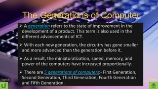 The History and Generation of Computers | PPTX
