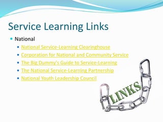 Service Learning Power Point | PPTX