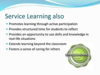 Service Learning Power Point | PPTX