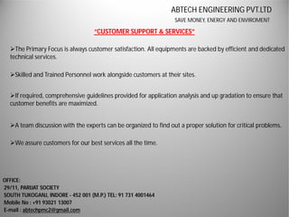 final profile of Abtech | PPT