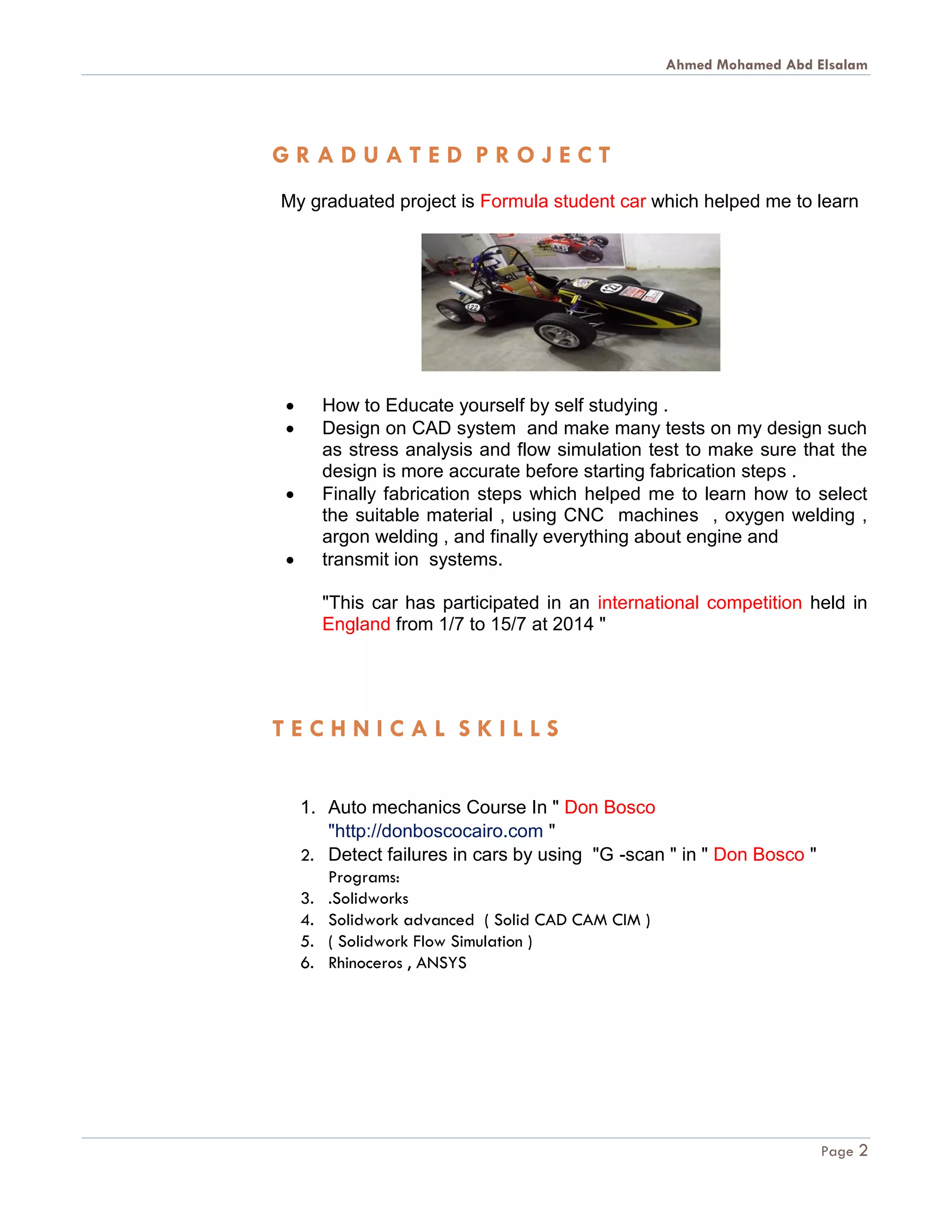 Ahmed Mohamed Abd Elsalam -2- (2) | PDF Ahmed Mohamed Abd Elsalam -2- (2) | PDF