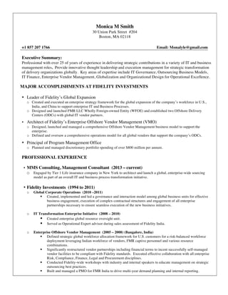 MMS RESUME 2015 | PDF