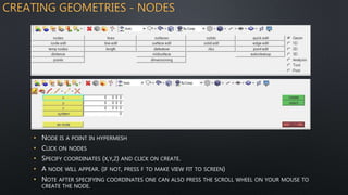PPT-1 Starting with Hypermesh | PPTX