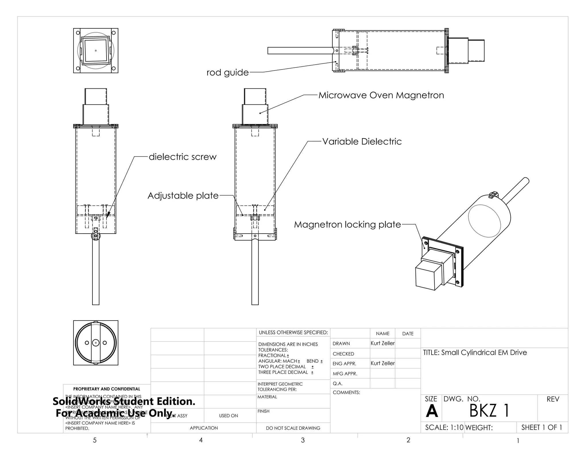D. First Prototype Engineering Drawings, Pictures, and Improvements | PPT