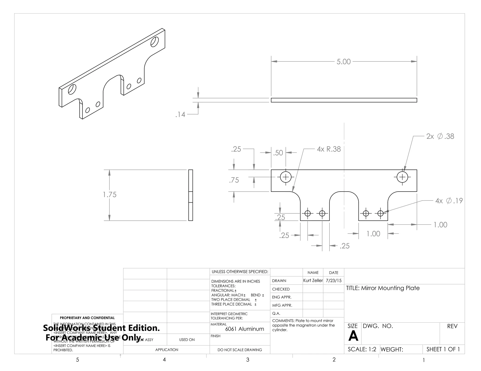 D. First Prototype Engineering Drawings, Pictures, and Improvements | PPT